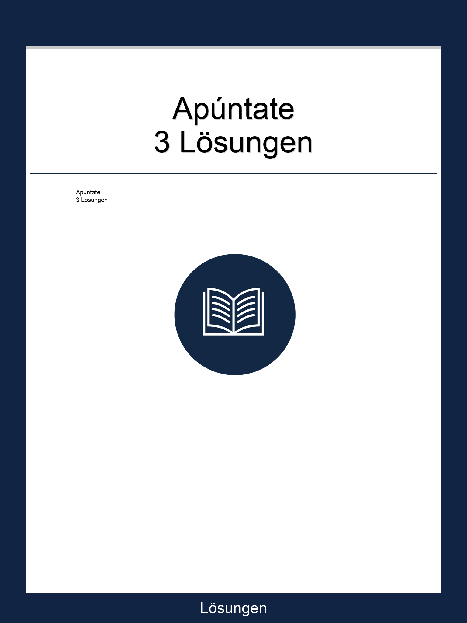 Apuntate 3 Losungen Pdf